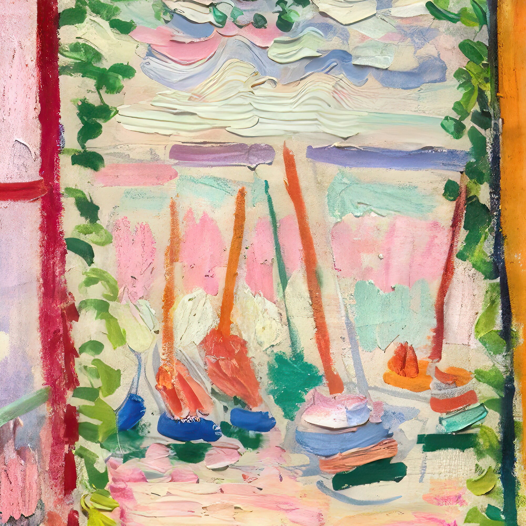 Matisse Open Window Print Vintage Wall Art Colorful Wall - Etsy