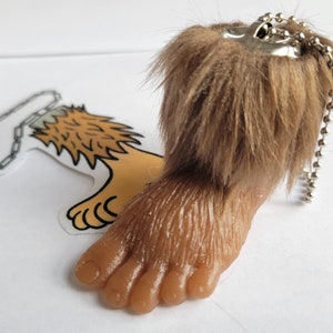 Lucky Big-foot Keychain - Etsy