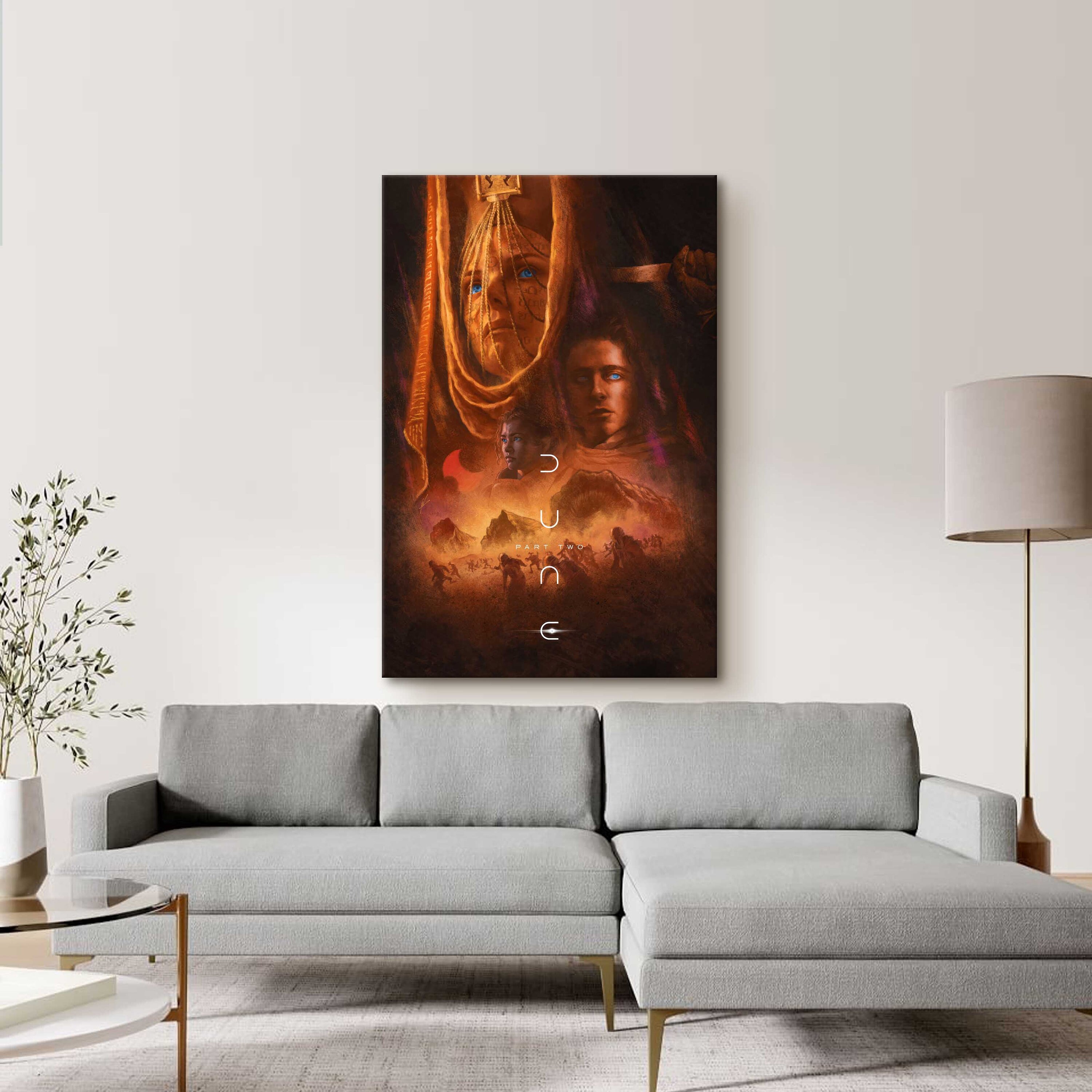Dune Part Two Movie Poster, Dune 2 Canvas, Dune 2 Movie Poster sold by ...
