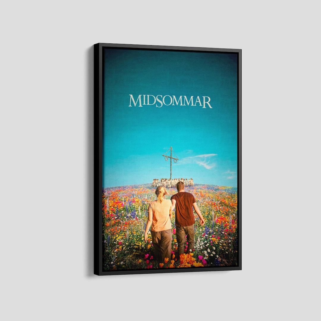 Midsommar Poster, Midsommar 2019 Movie Print, Midsommar Movie Canvas ...