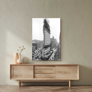 Flatiron Poster, New York City Print, Manhattan Flatiron Canvas, NYC ...