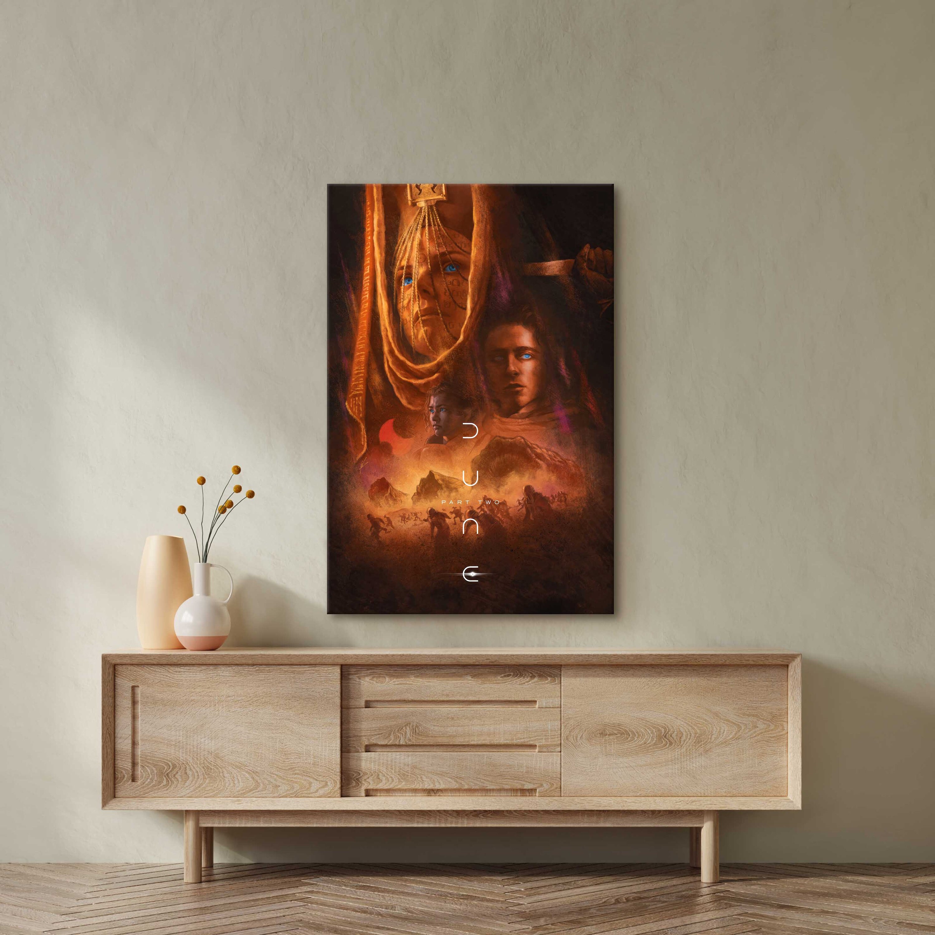Dune Part Two Movie Poster, Dune 2 Canvas, Dune 2 Movie Poster sold by ...