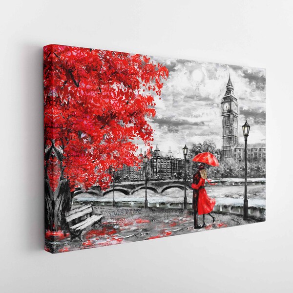 Red Umbrella - Etsy