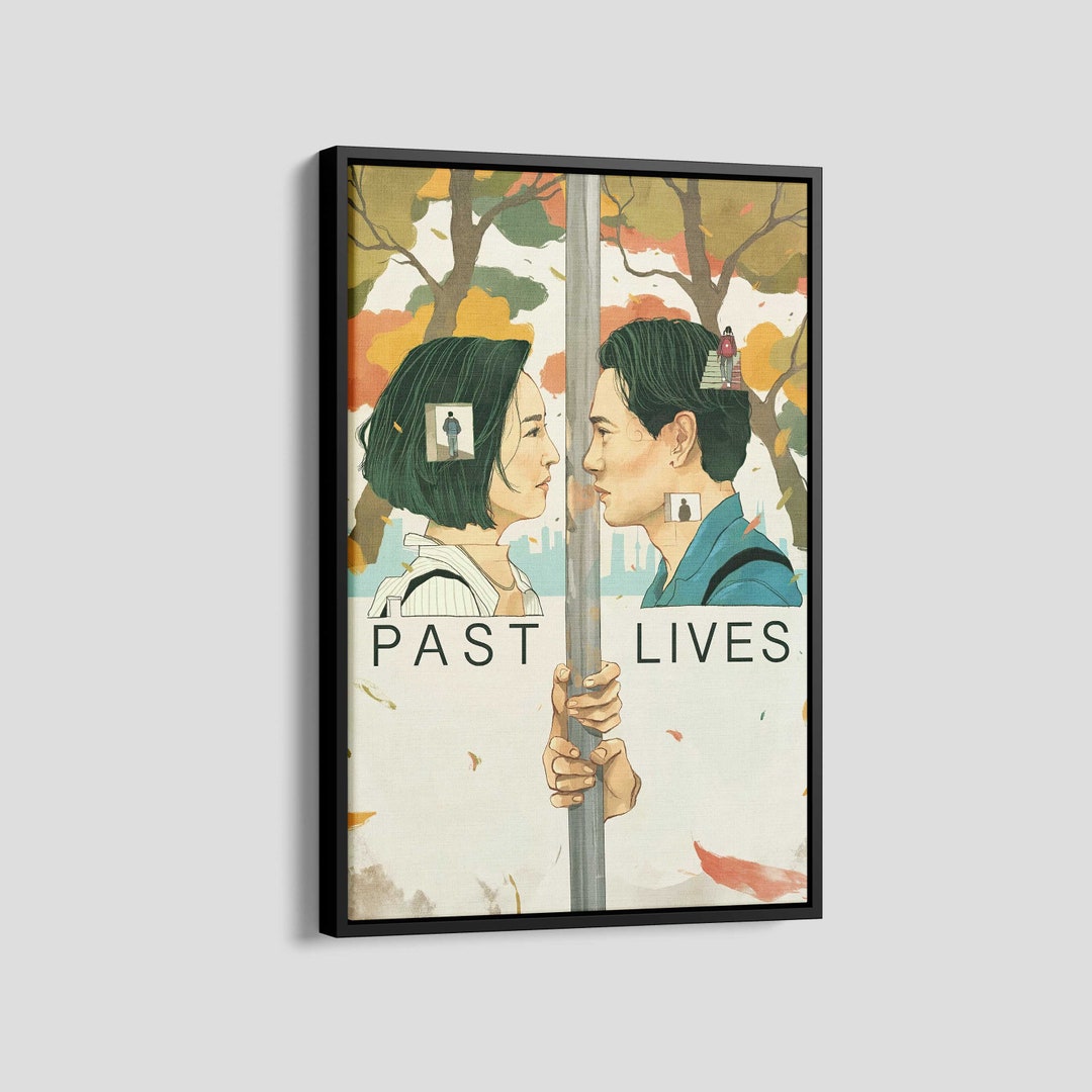 Past Lives Movie Canvas, Past Lives Movie Poster, Minimal Movie Art ...
