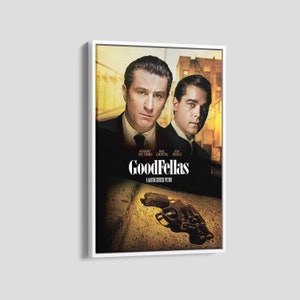 Goodfellas 1990 Movie Poster, Goodfellas Movie Canvas, Goodfellas 1990 ...