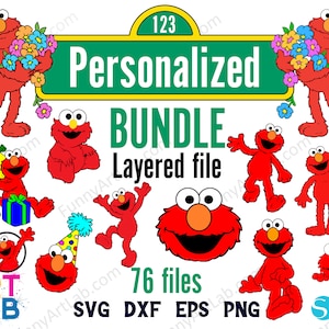 Elmo Svg - Etsy