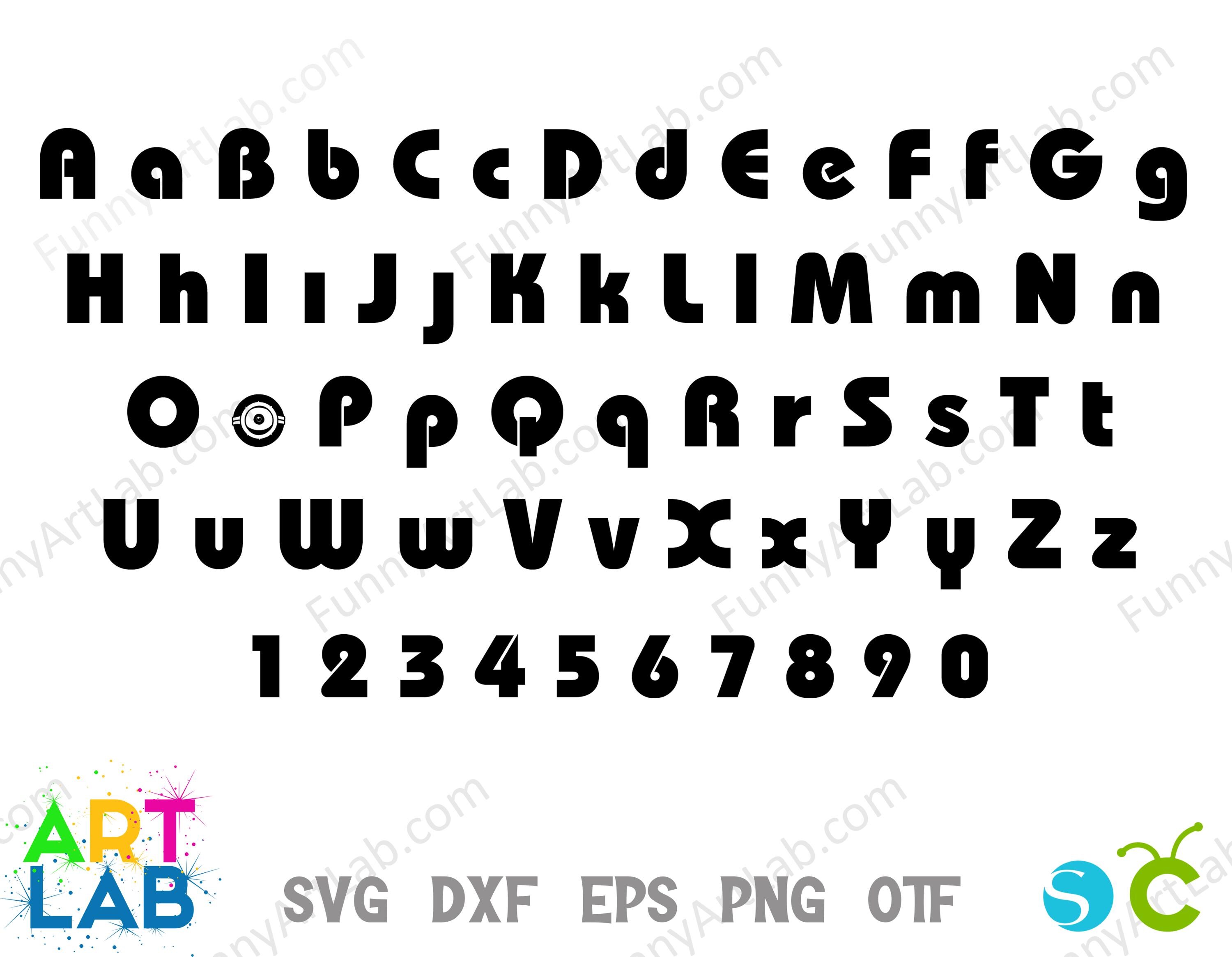 Minions Letters Svg Cricut Minions Png, Minions Shirt Diy SVG Minions ...