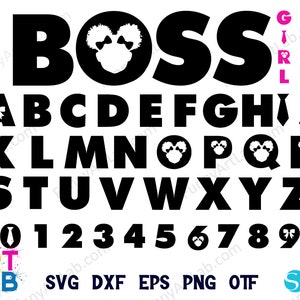 Fan Art Baby Fonts, Afro Baby Boss Girl Font OTF, Boss Boy Baby Font ...