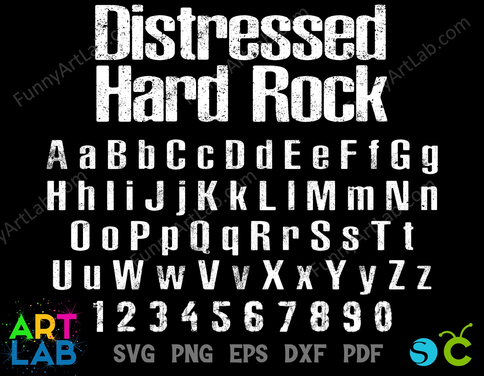 Rocks Font Bundle, Rock Letters SVG Cricut Distressed Font Svg, Rock ...