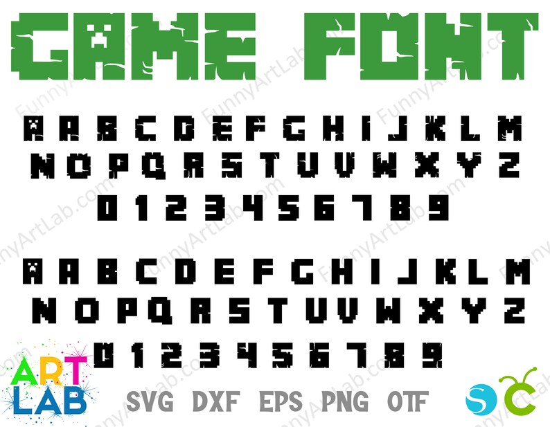 Gamer Svg Letters Layered Gamer Personalized Svg Cricut Game - Etsy