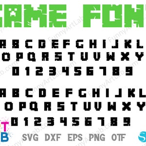 Gamer Svg Letters Layered, Gamer Personalized Svg Cricut, Game Logo ...