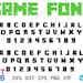 Gamer Svg Letters Layered, Gamer Personalized Svg Cricut, Game Logo ...