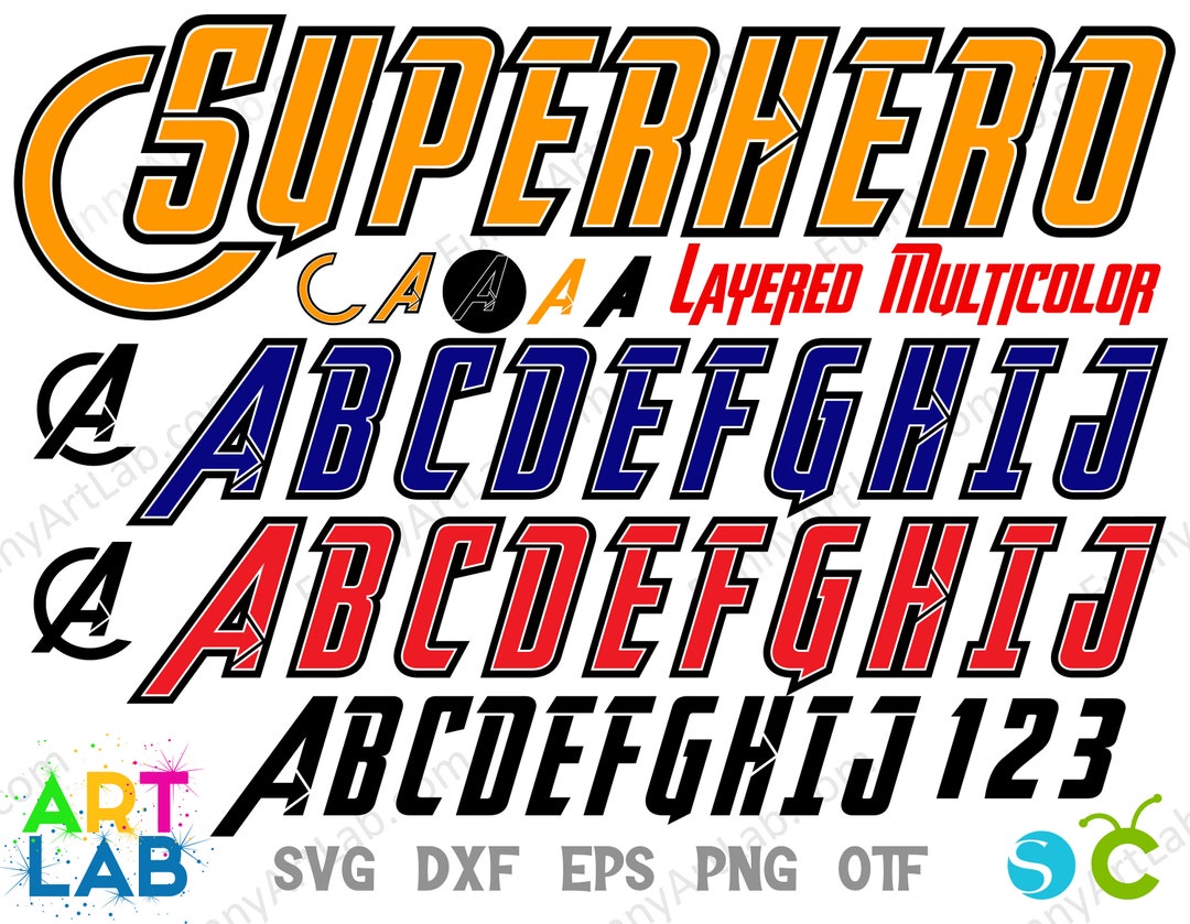 Superhero Letters Svg Cricut, Superhero Font, Baby Shirt Diy Svg, Baby ...