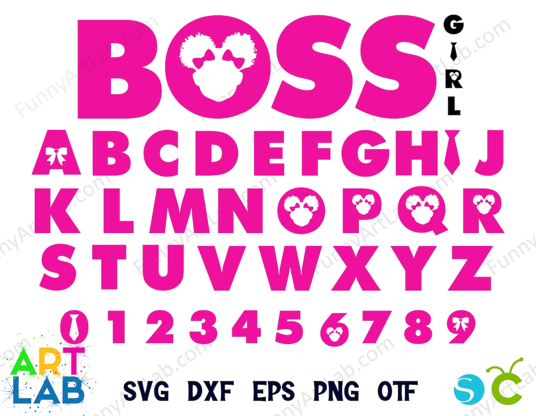 Funny Art Afro Baby Boss Font Svg Afro Boss Baby Font Baby Boss Letters ...