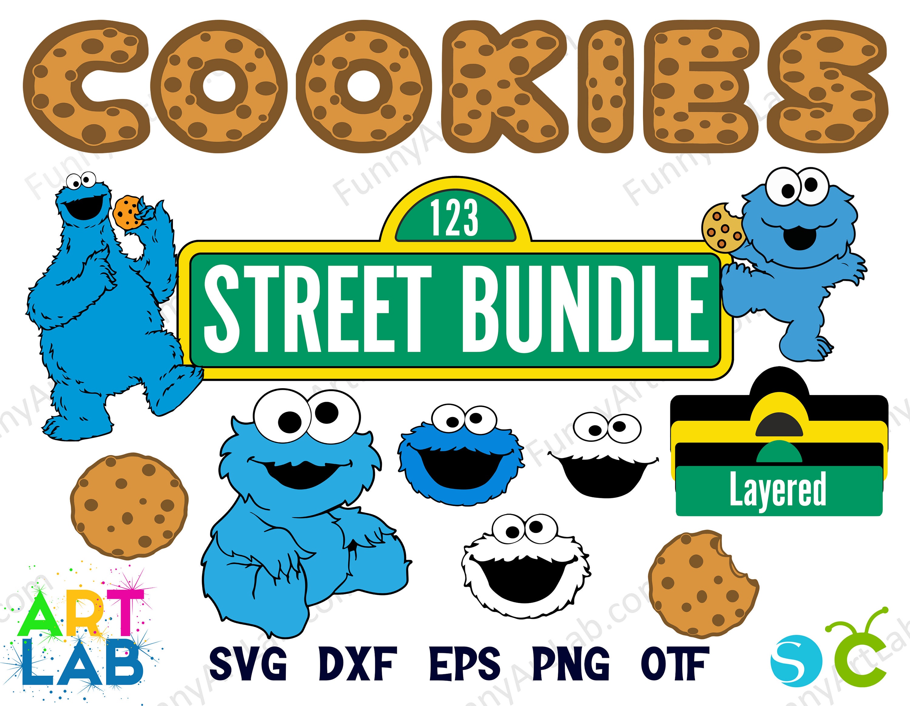 Cookie Monster Clip Art