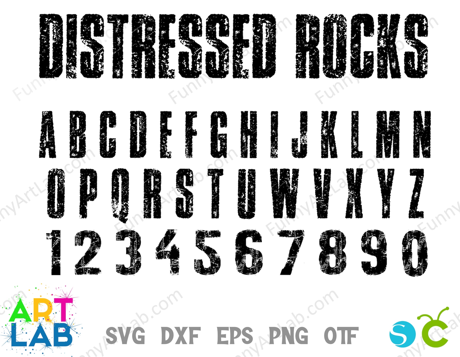 Rocks Font Bundle, Rock Letters SVG Cricut Distressed Font Svg, Rock ...