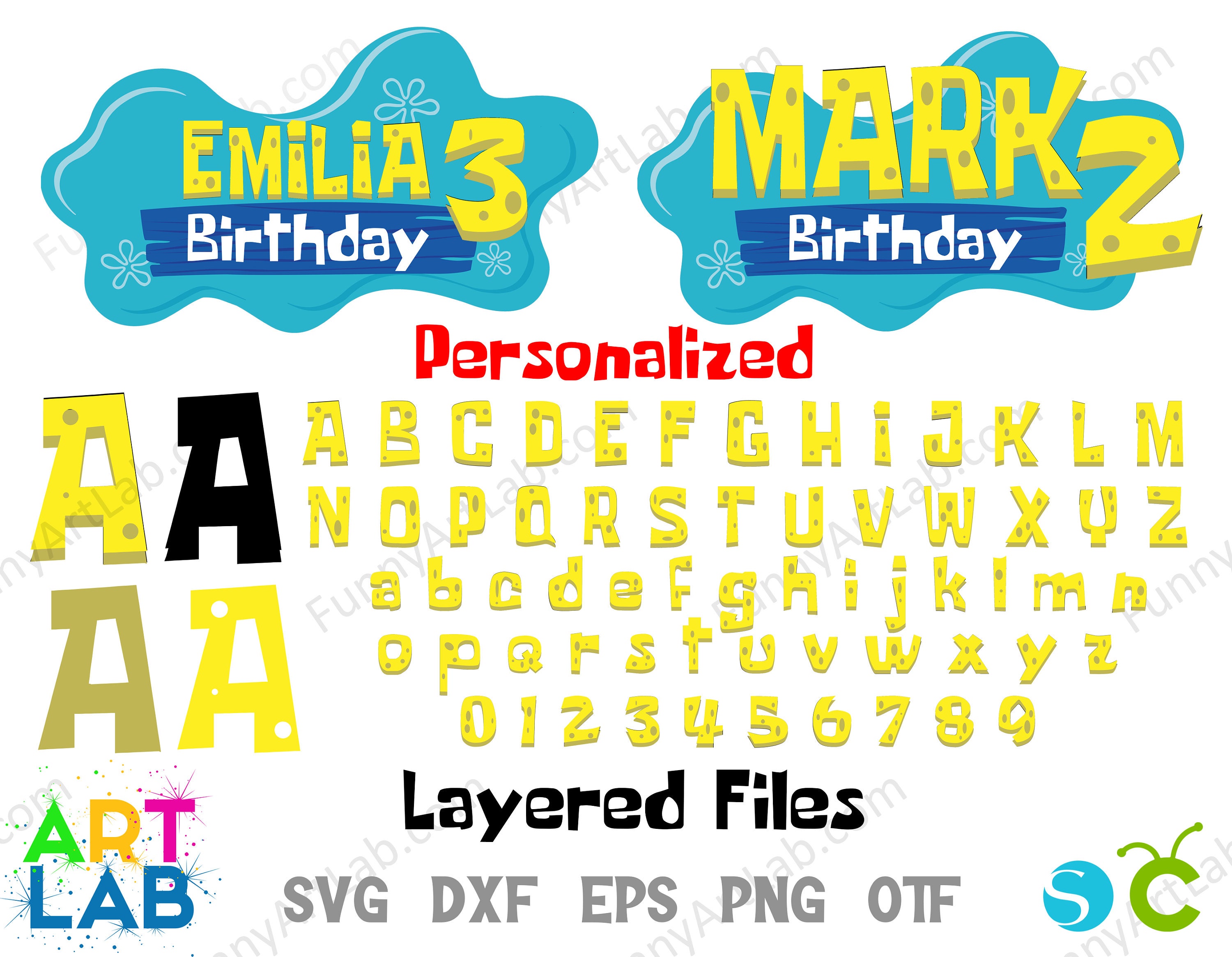 Spongebob Squarepants Logo Font