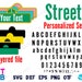 Funny Art License Street Personalized Logo Street SVG Cricut Layered ...