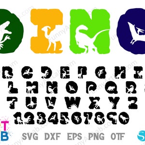 Dinosaur Letters Svg, Dinosaur Font Otf, Dinosaur Shirt Diy, Baby Font SVG, Dino Font Svg ...