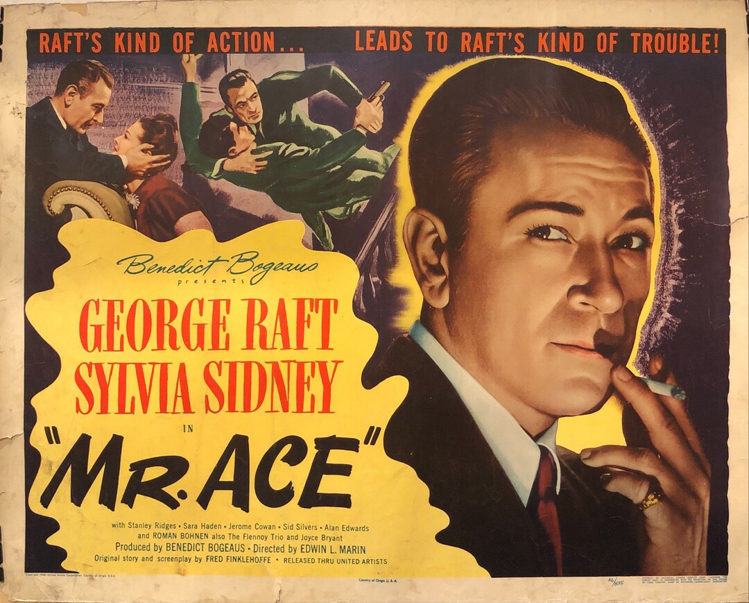 Mr. Ace 1946 Display Sheet - Etsy