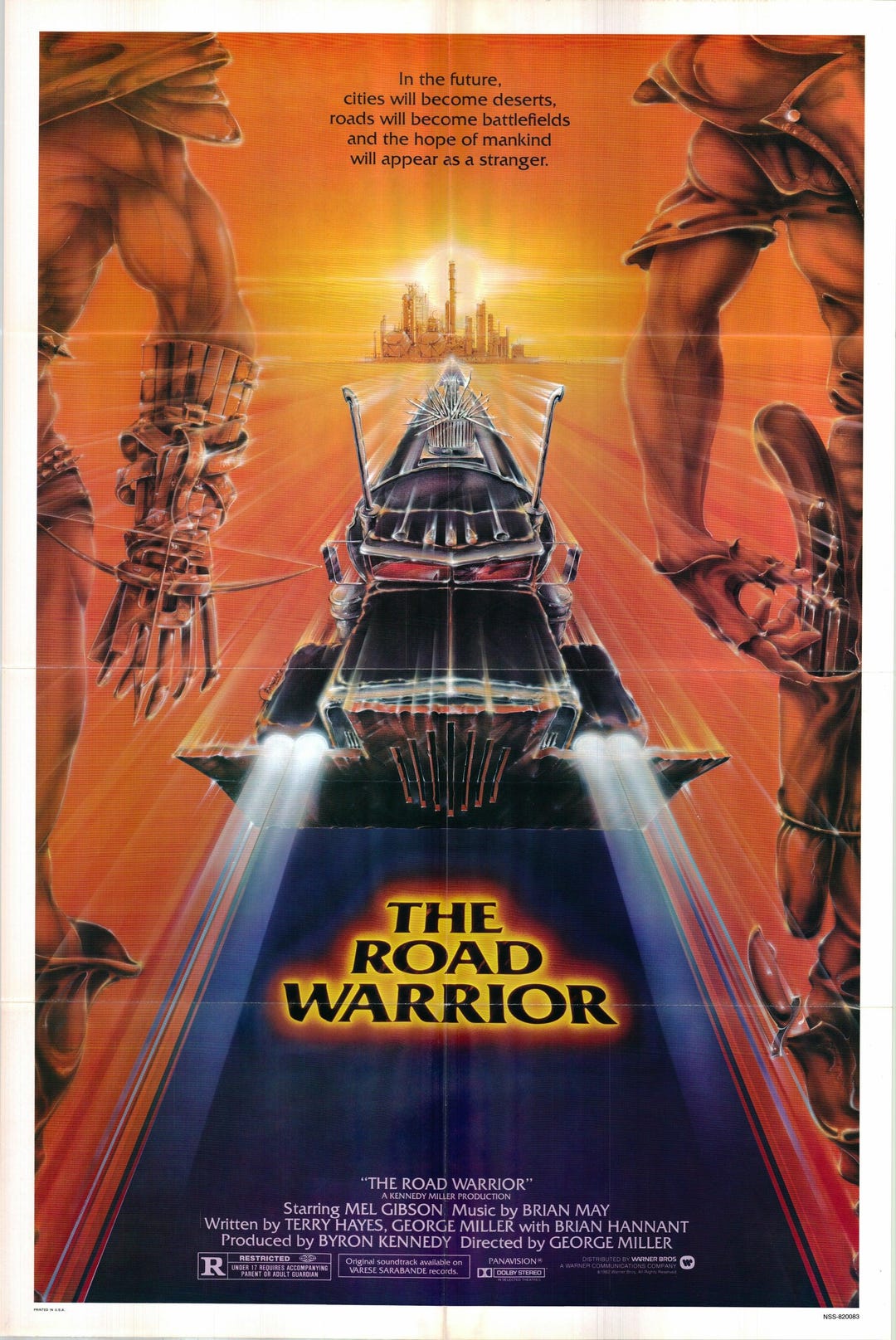 The Road Warrior 1982 Style A One Sheet Poster Folded - Etsy