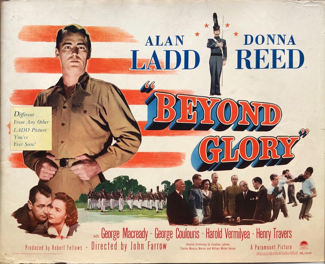 Beyond Glory 1948 Display Sheet - Etsy