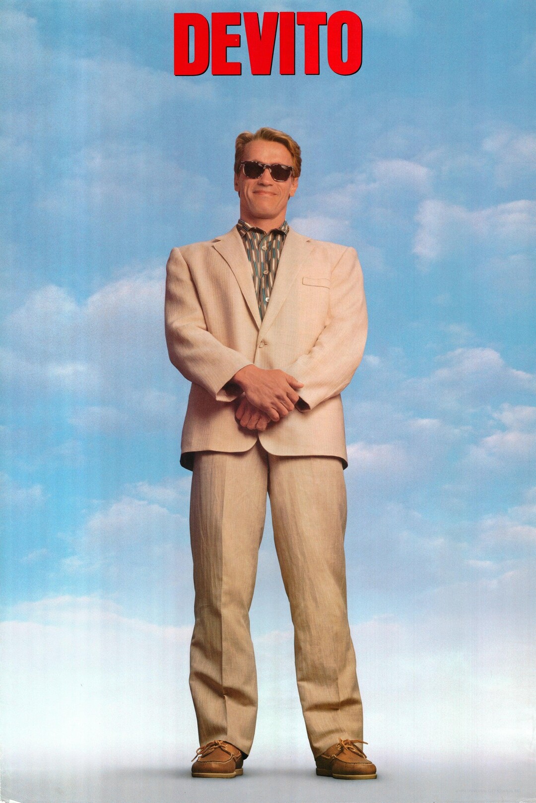 Twins 1988 Advance One Sheet Poster Rolled (arnie/devito) - Etsy