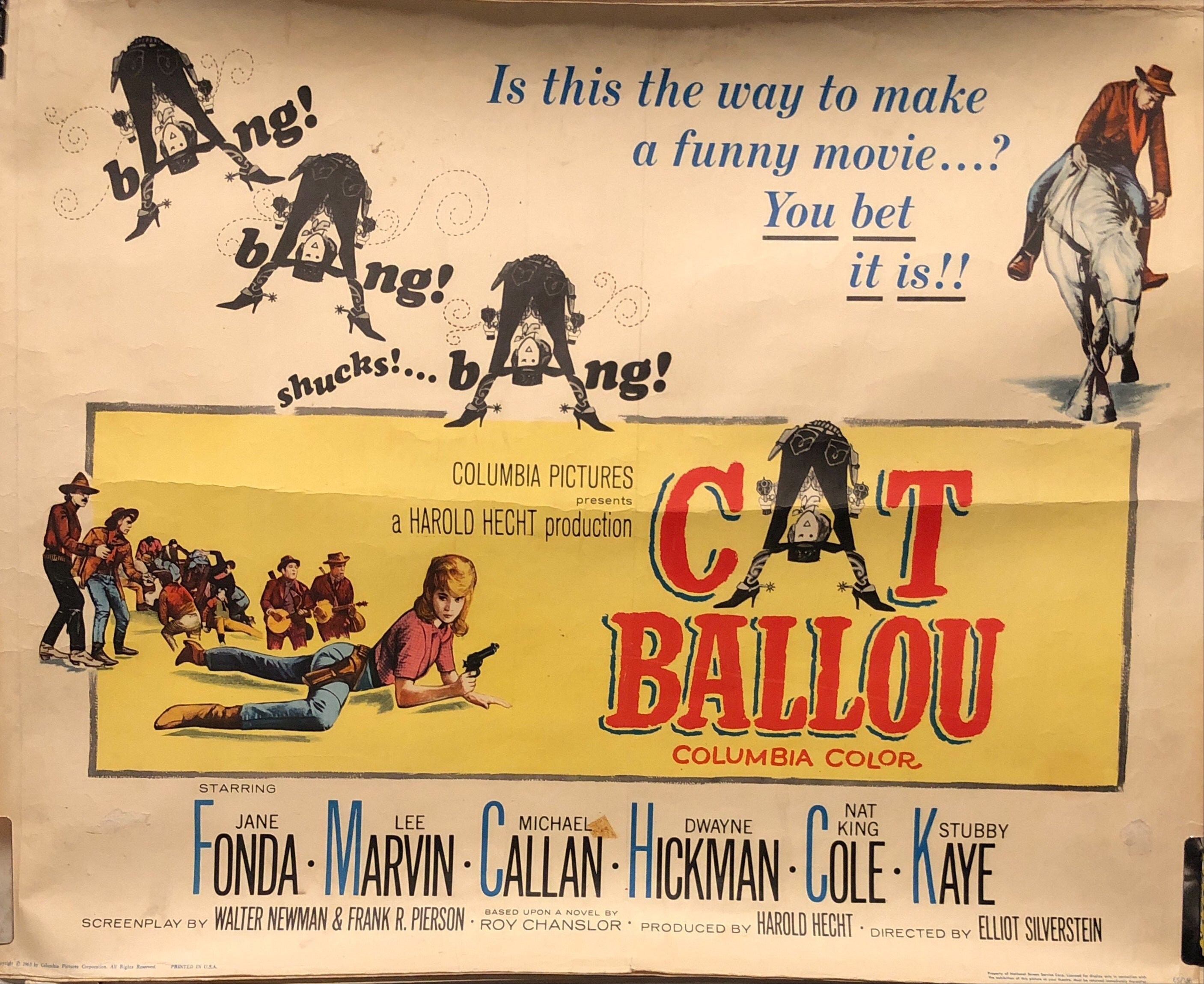 Cat Ballou Poster