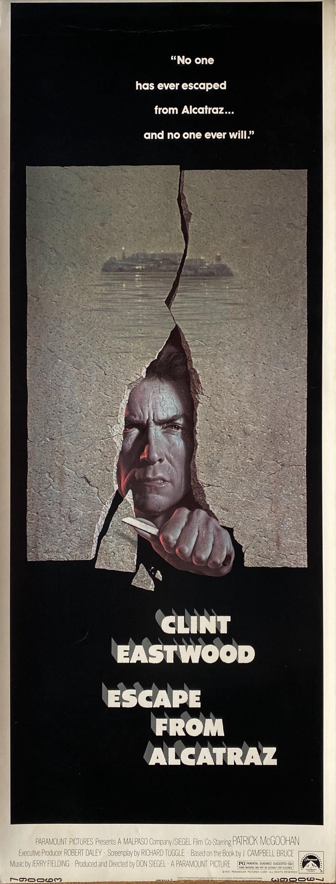 Escape From Alcatraz 1979 Insert Card - Etsy