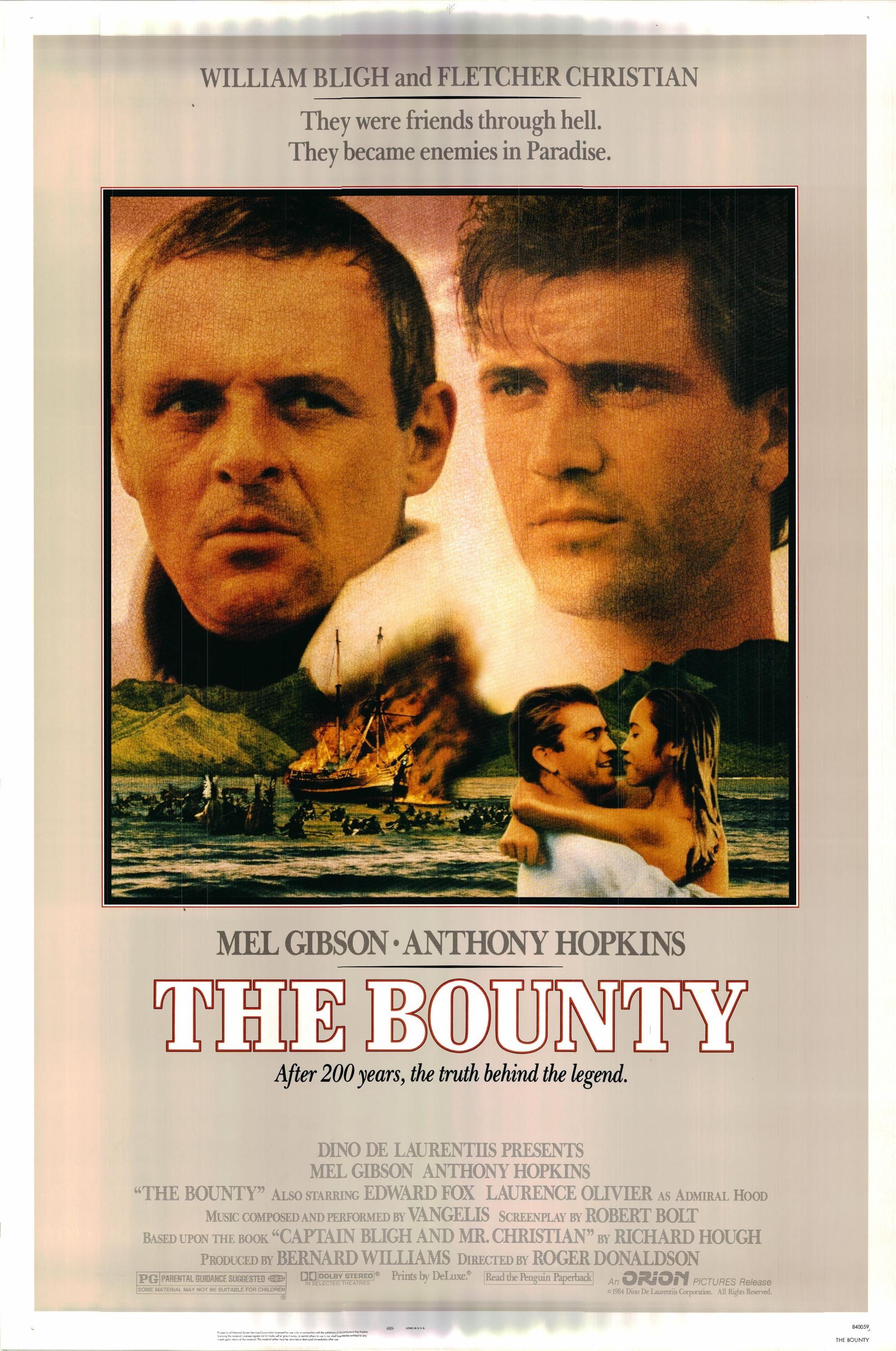 The Bounty 1984 One Sheet Poster Rolled Cardstock - Etsy