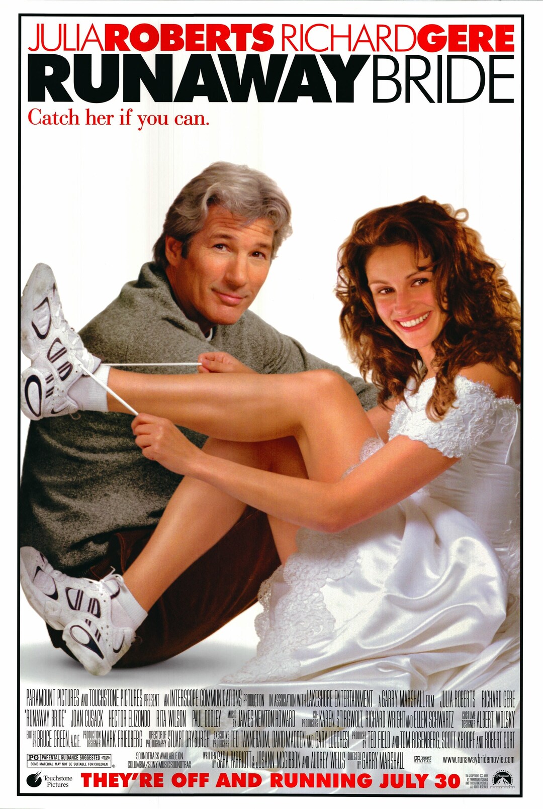 Runaway Bride 1999 One Sheet Poster Rolled Double Sided - Etsy