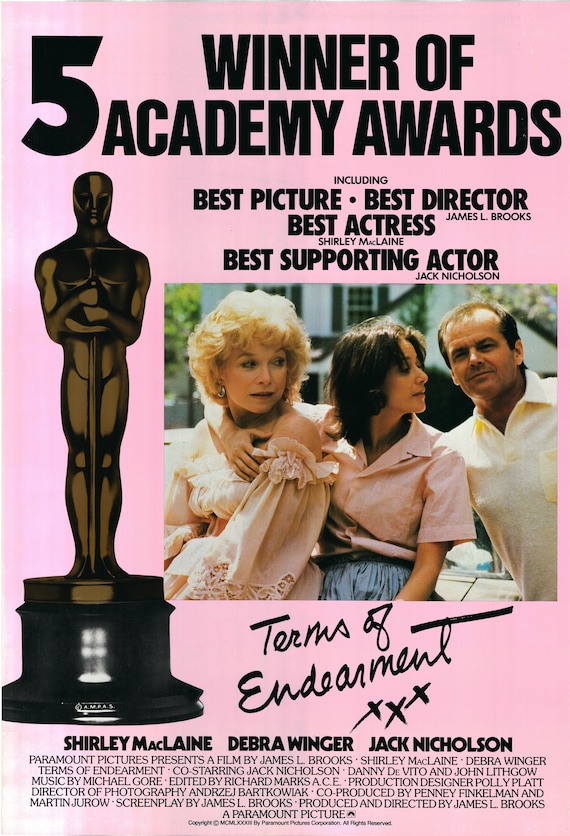 Terms Of Endearment Poster