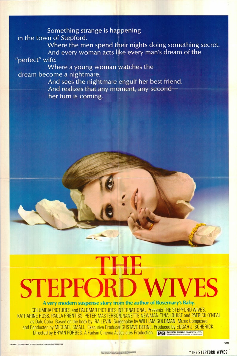 The Stepford Wives 1975 One Sheet Poster Folded - Etsy