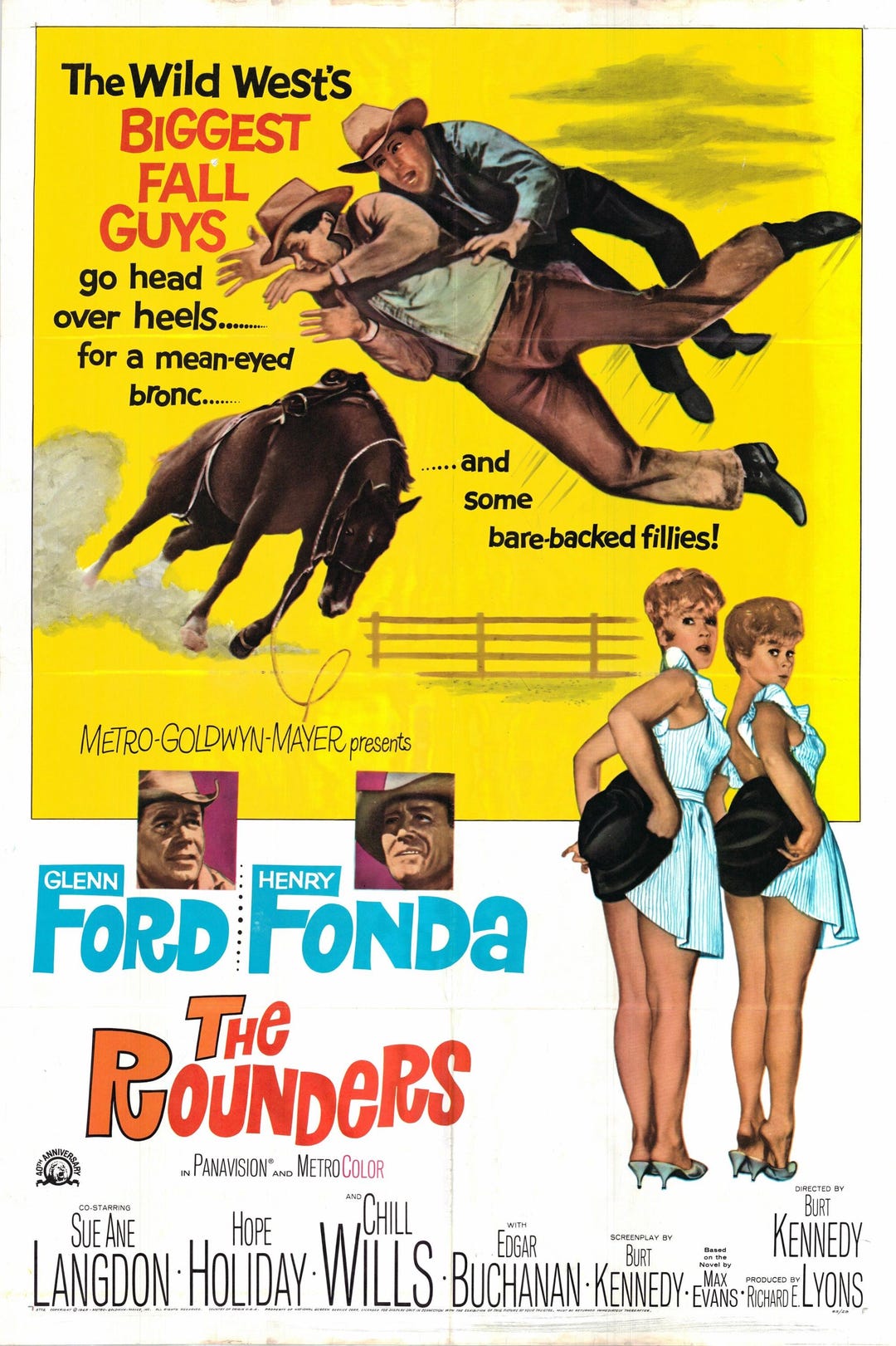 The Rounders 1965 One Sheet Poster Folded - Etsy