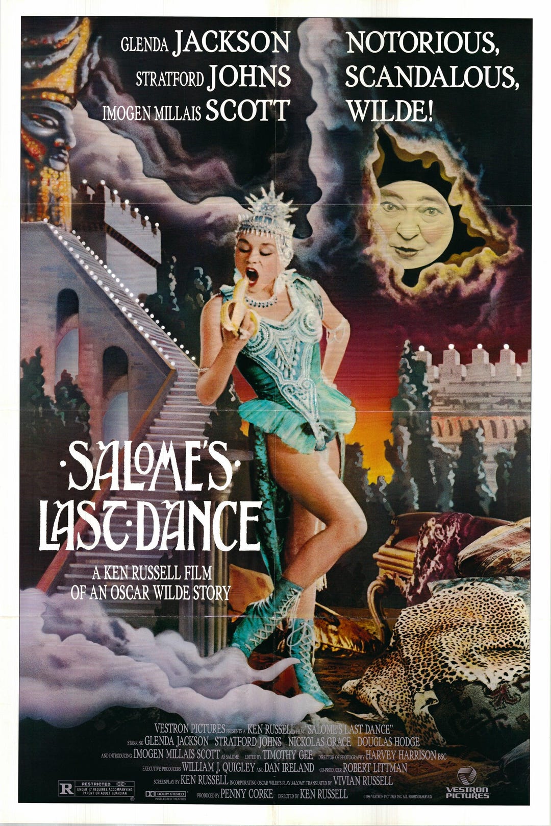 Salome's Last Dance 1988 One Sheet Poster Folded - Etsy