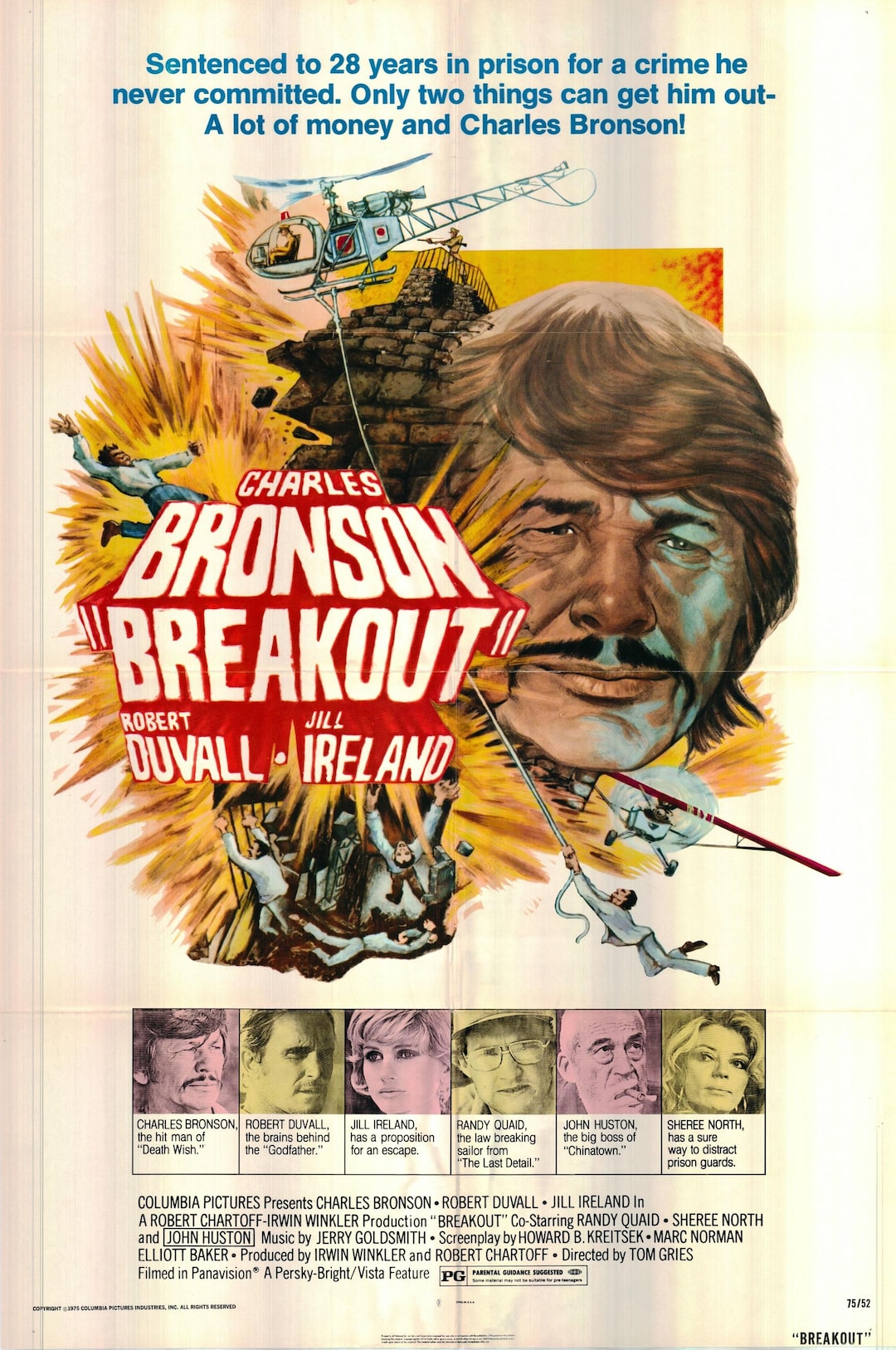 Breakout 1975 One Sheet Poster Folded - Etsy