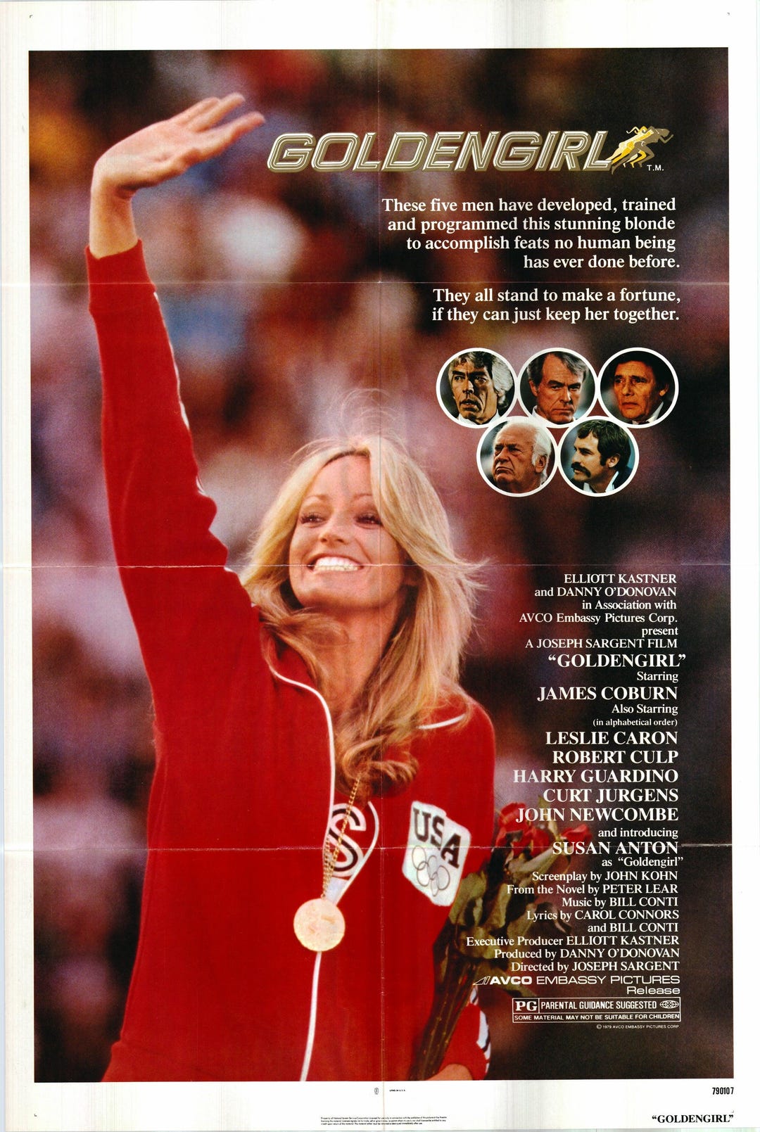 Goldengirl 1979 One Sheet Poster Folded - Etsy