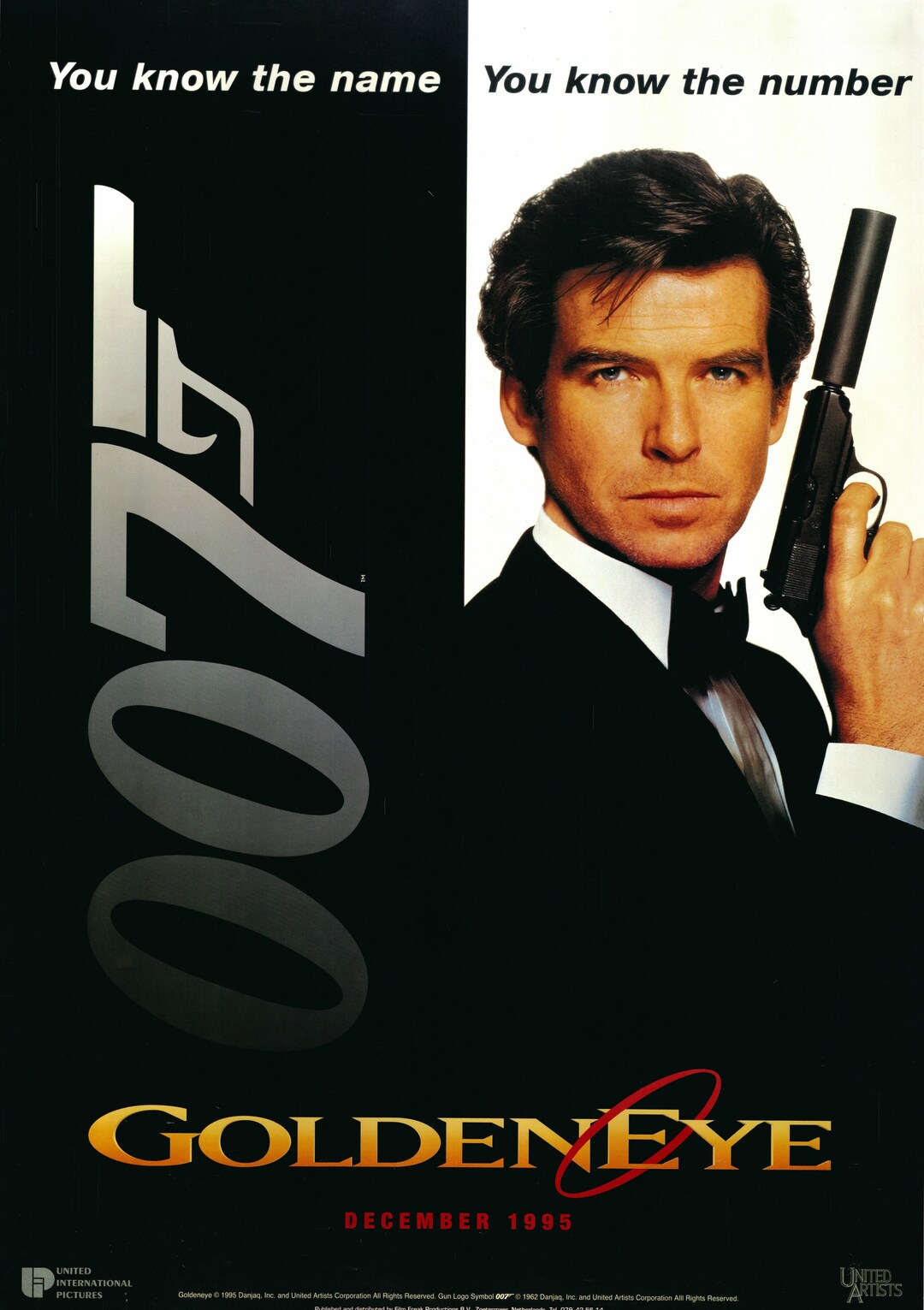 007 Goldeneye 1995 Rolled One Sheet Poster - Etsy