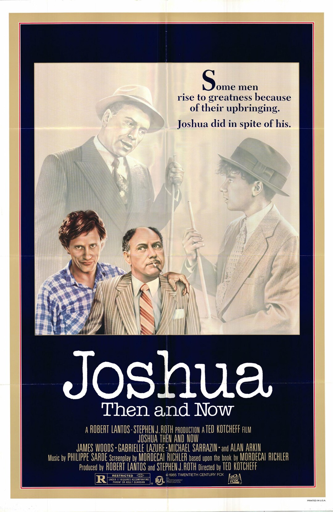 Joshua: Then and Now 1985 One Sheet Poster Folded - Etsy