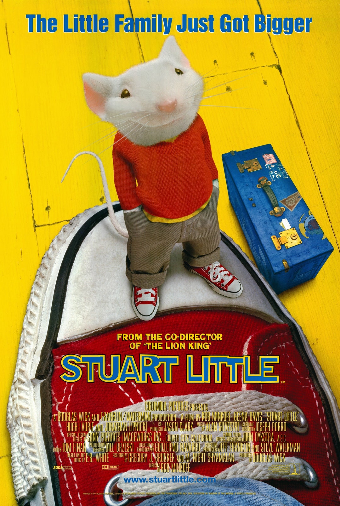 Stuart Little 1999 One Sheet Poster Rolled Double Sided - Etsy