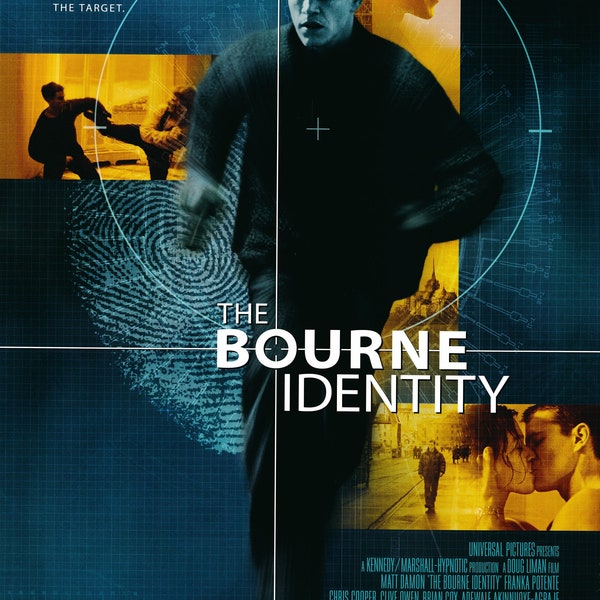 The Bourne Identity Poster - Etsy