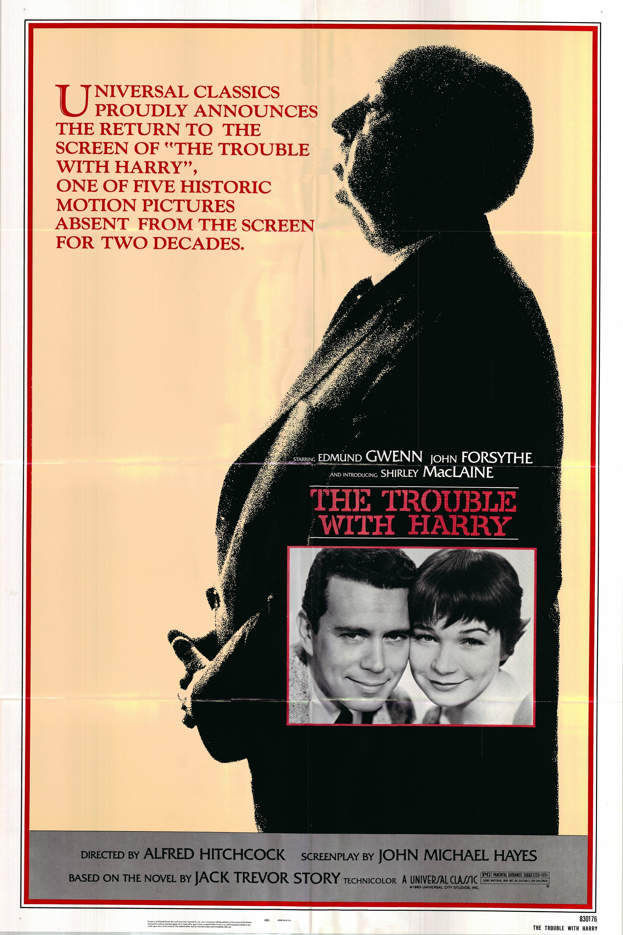 The Trouble With Harry Poster