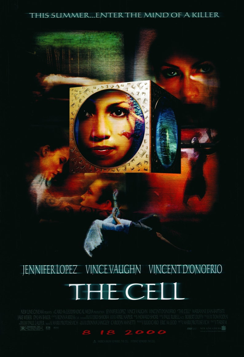 The Cell 2000 One Sheet Poster Rolled - Etsy