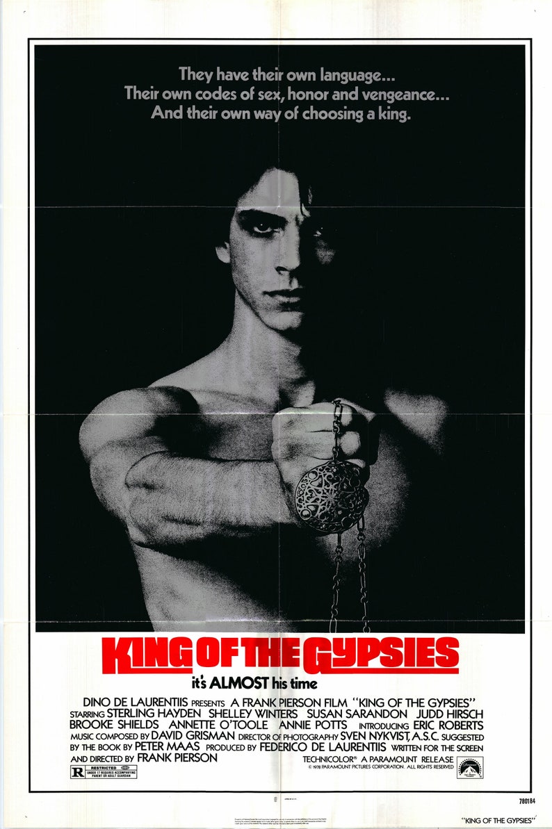 King of the Gypsies 1978 One Sheet Poster Folded - Etsy