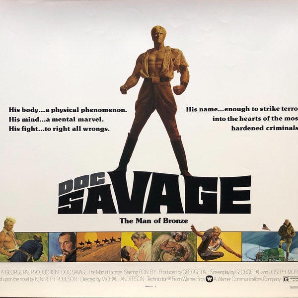 Doc Savage Poster - Etsy