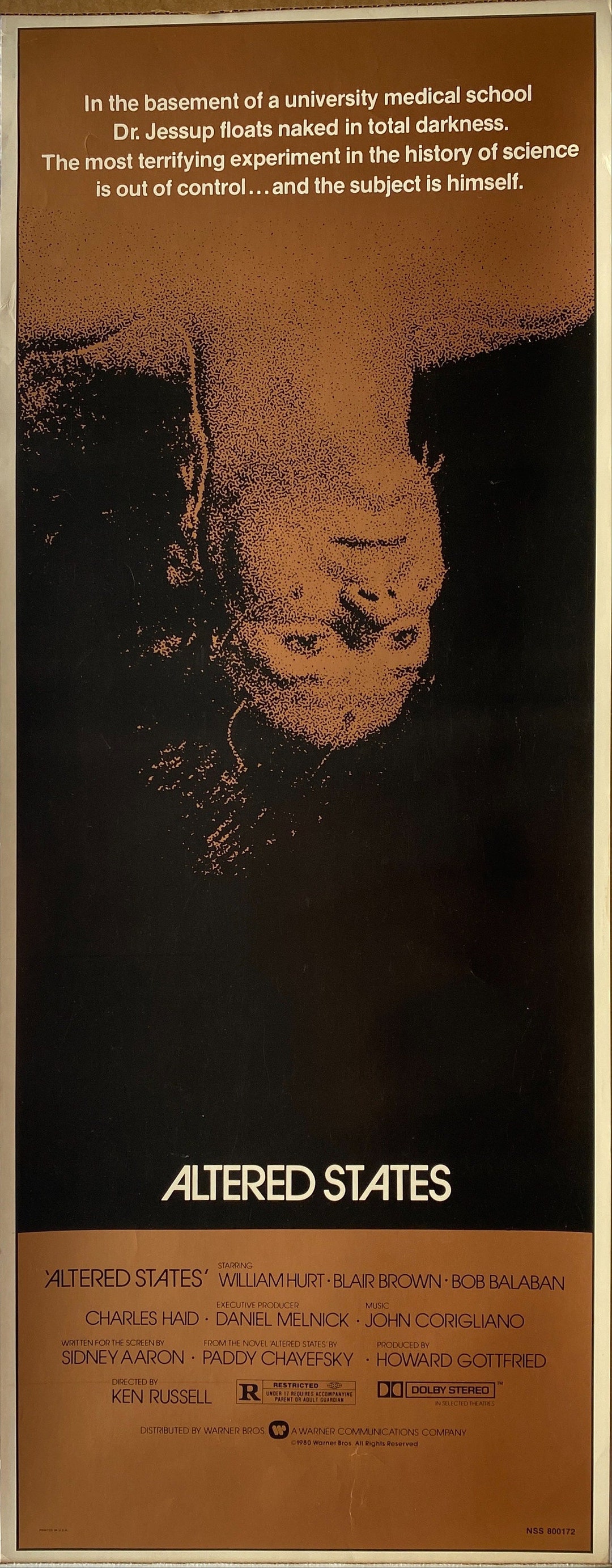 Altered States 1980 Insert Card - Etsy