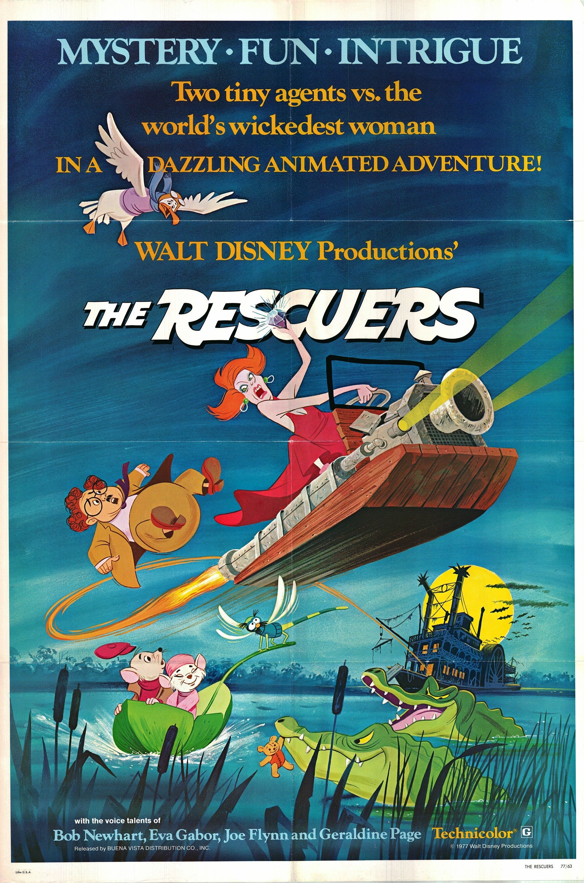 The Rescuers Poster