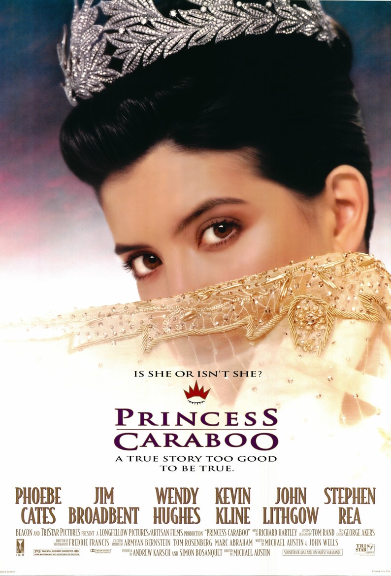 Princess Caraboo 1994 One Sheet Poster Rolled - Etsy