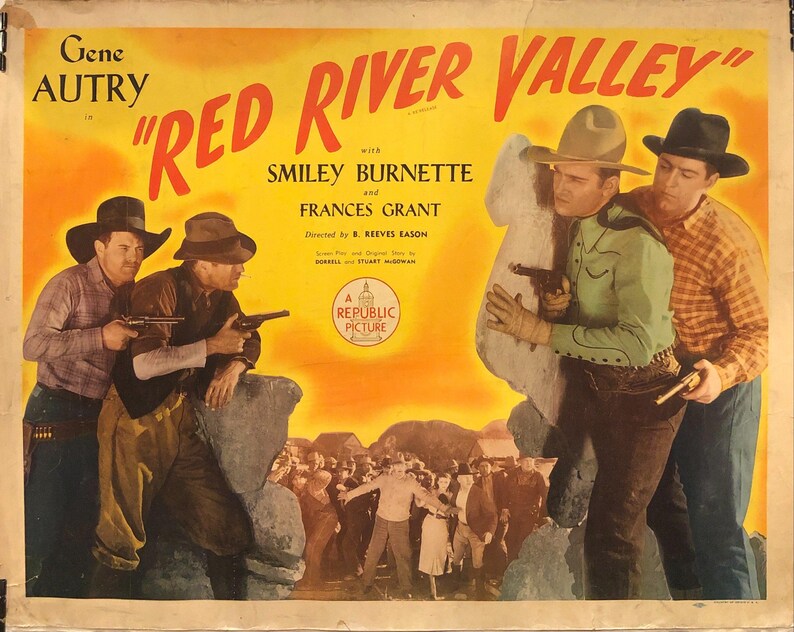Red River Valley 1942 Display Sheet - Etsy