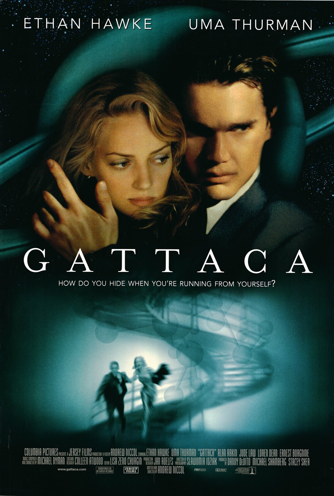 Gattaca 1997 One Sheet Poster Rolled Double Sided - Etsy